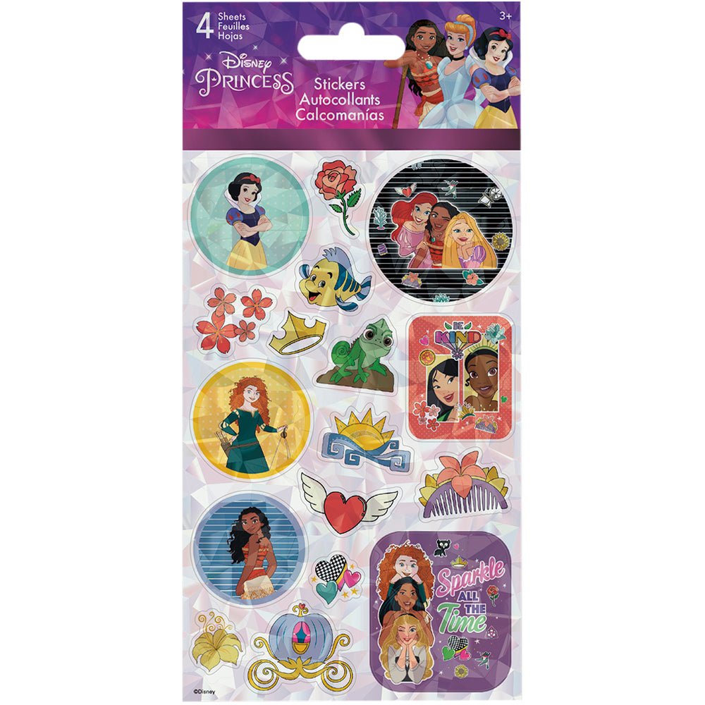 Disney Princess - Sticker Collage Standard 4 Sheet – Mastermind Toys