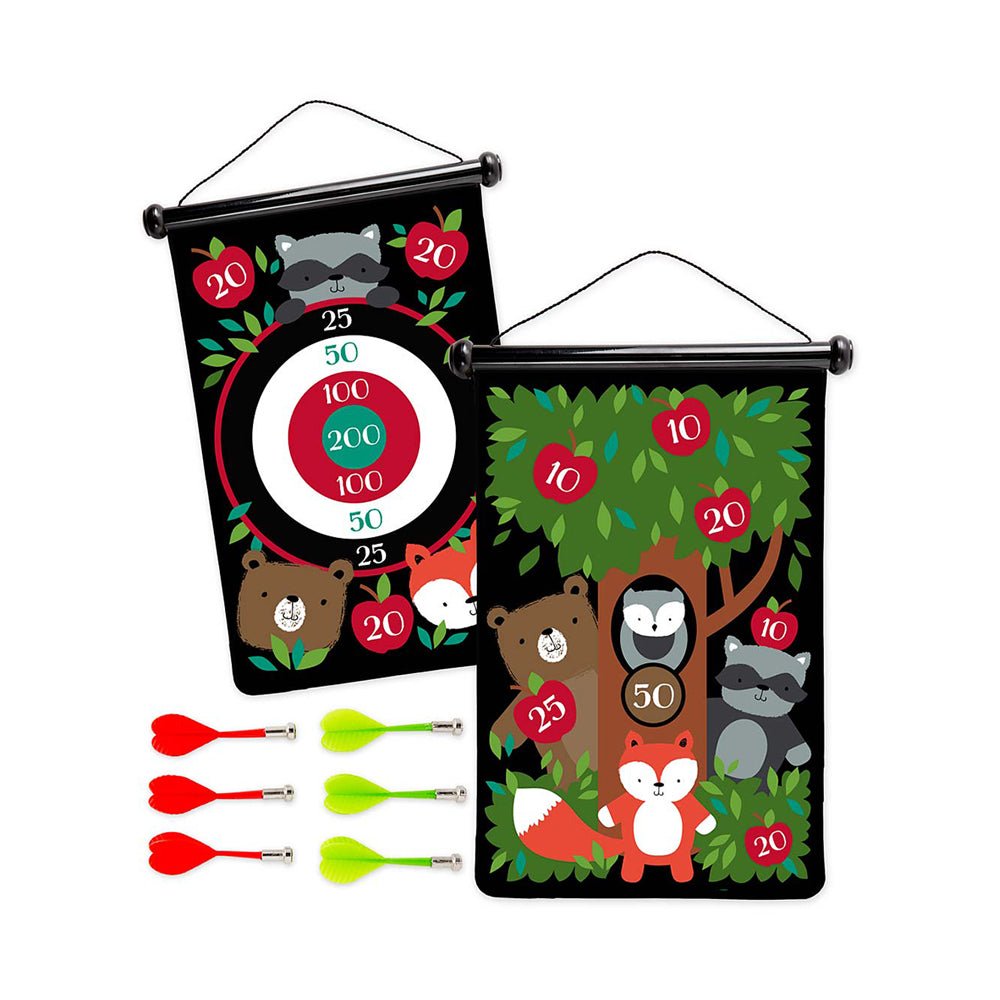 Double Sided Magnetic Target Game Woodland – Mastermind Toys