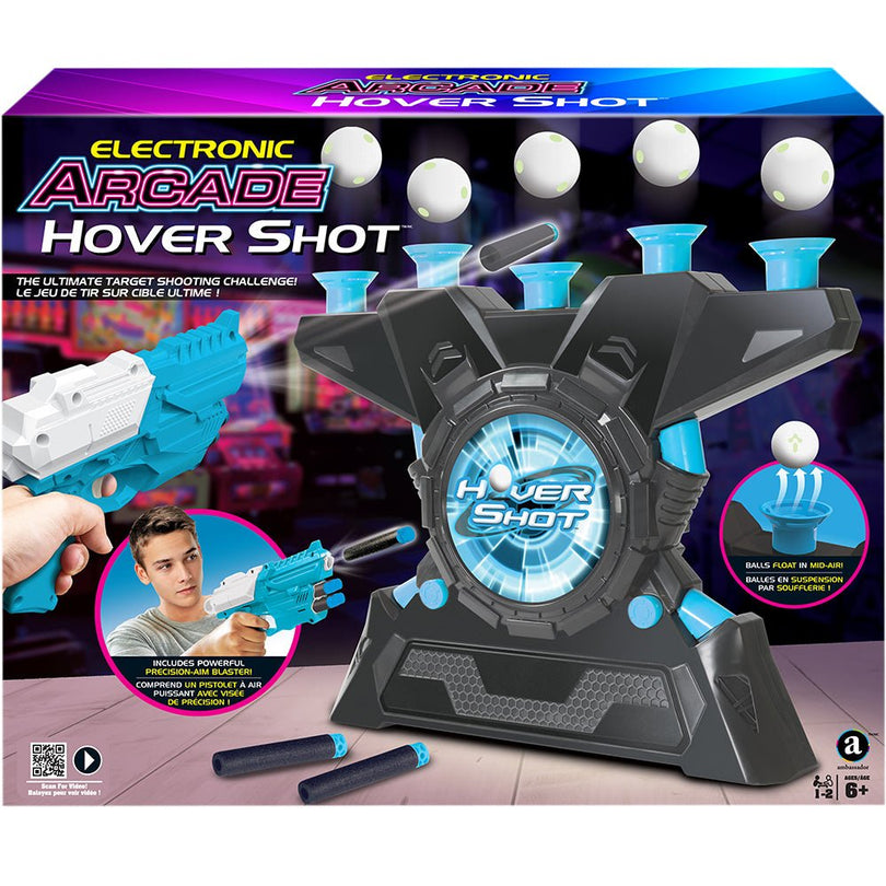 Electronic Arcade Hover Shot (Glow-in-the-Dark, Black & Blue ...