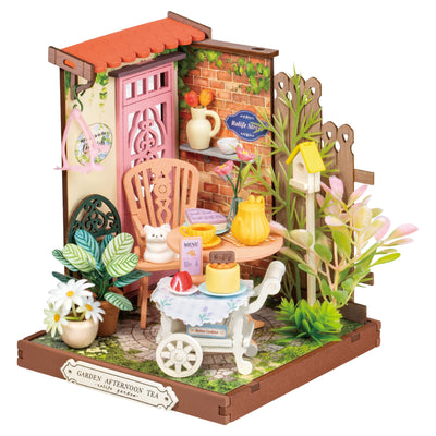 DIY Miniature House Fancy Tea Yard Model Kit – Mastermind Toys