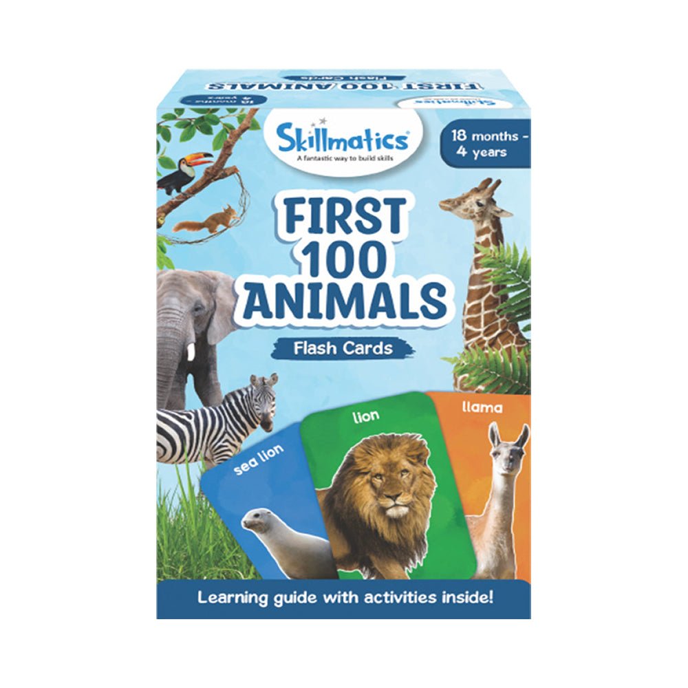 First 100 Animals Flash Cards – Mastermind Toys