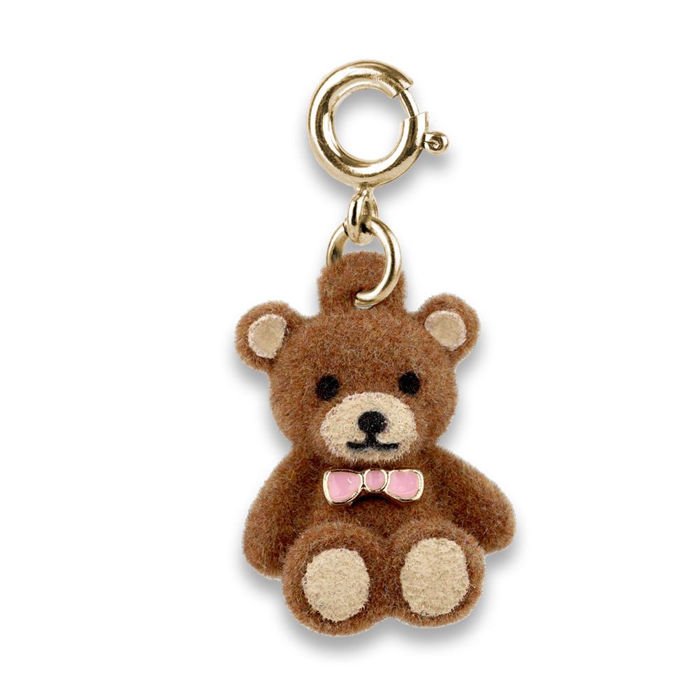 Gold Fuzzy Bear Charm – Mastermind Toys