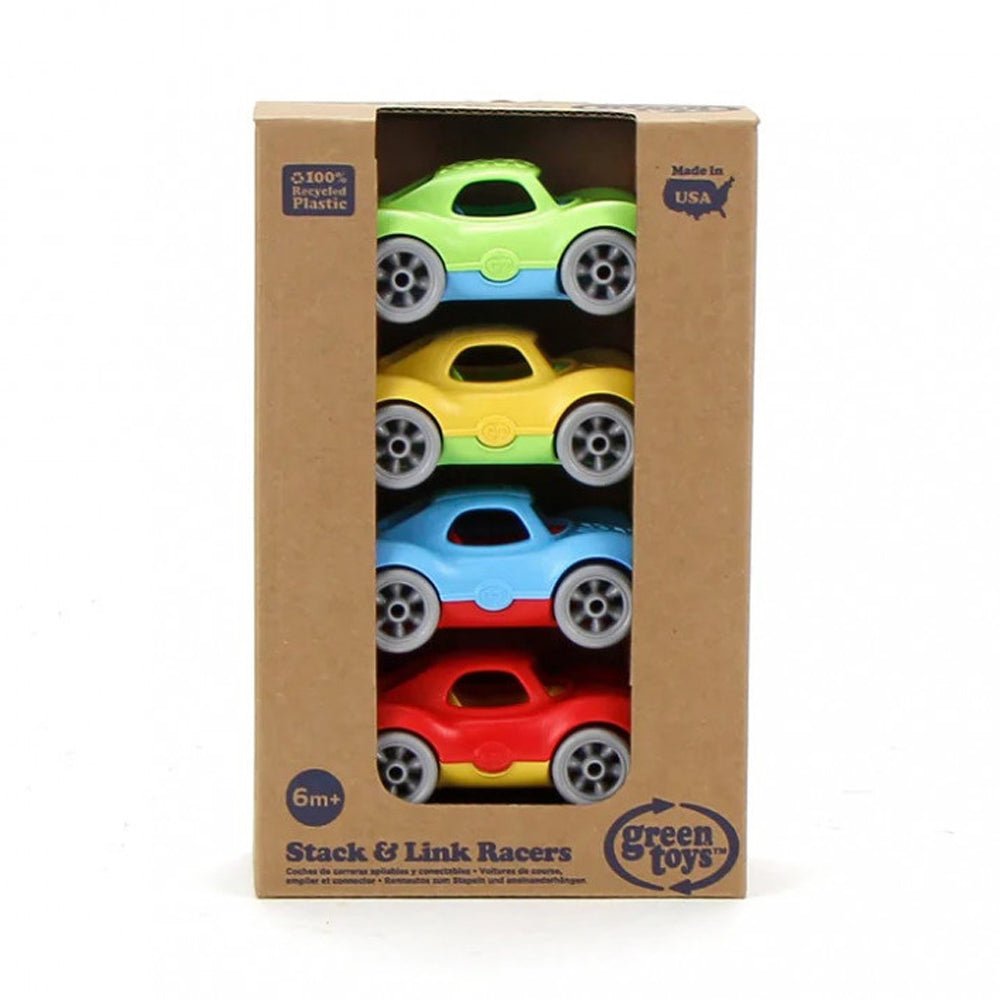 Green Toys Stack & Link Racers – Mastermind Toys