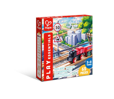 Hape 65 PC Railway & Expansion Set – Mastermind Toys