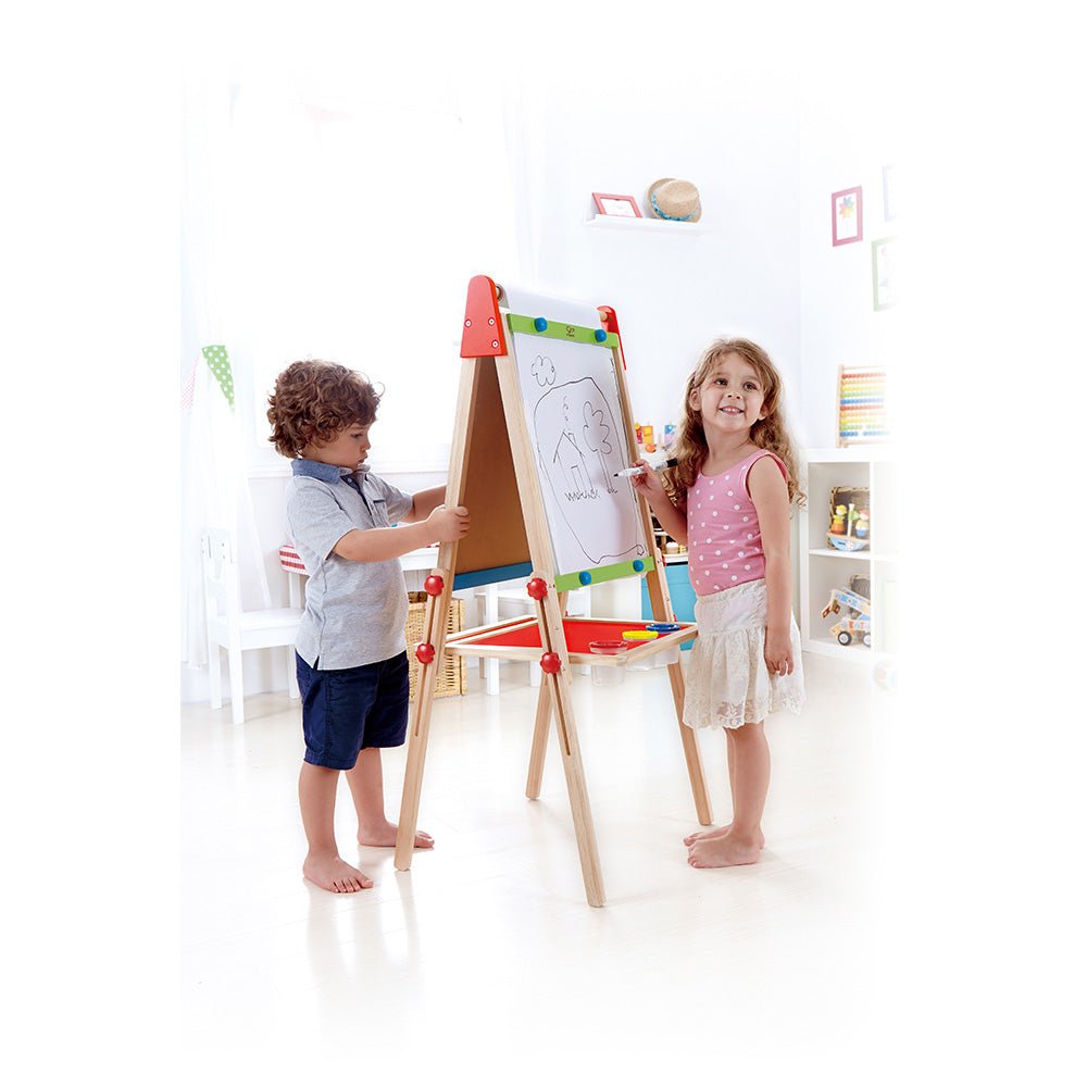 Hape All-In-1 Wooden Art Easel - Mastermind Toys