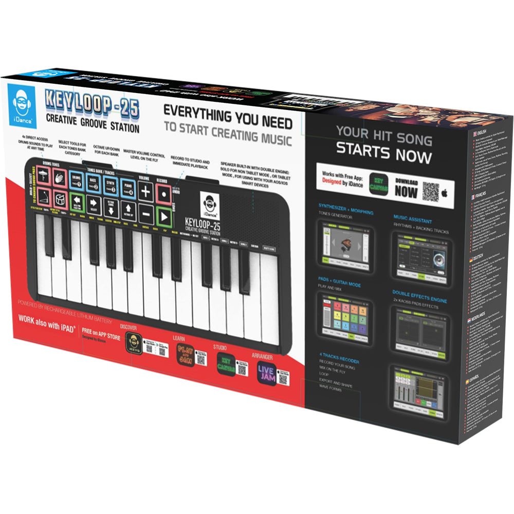 iDance Creative Groove Loop Keyboard – Mastermind Toys