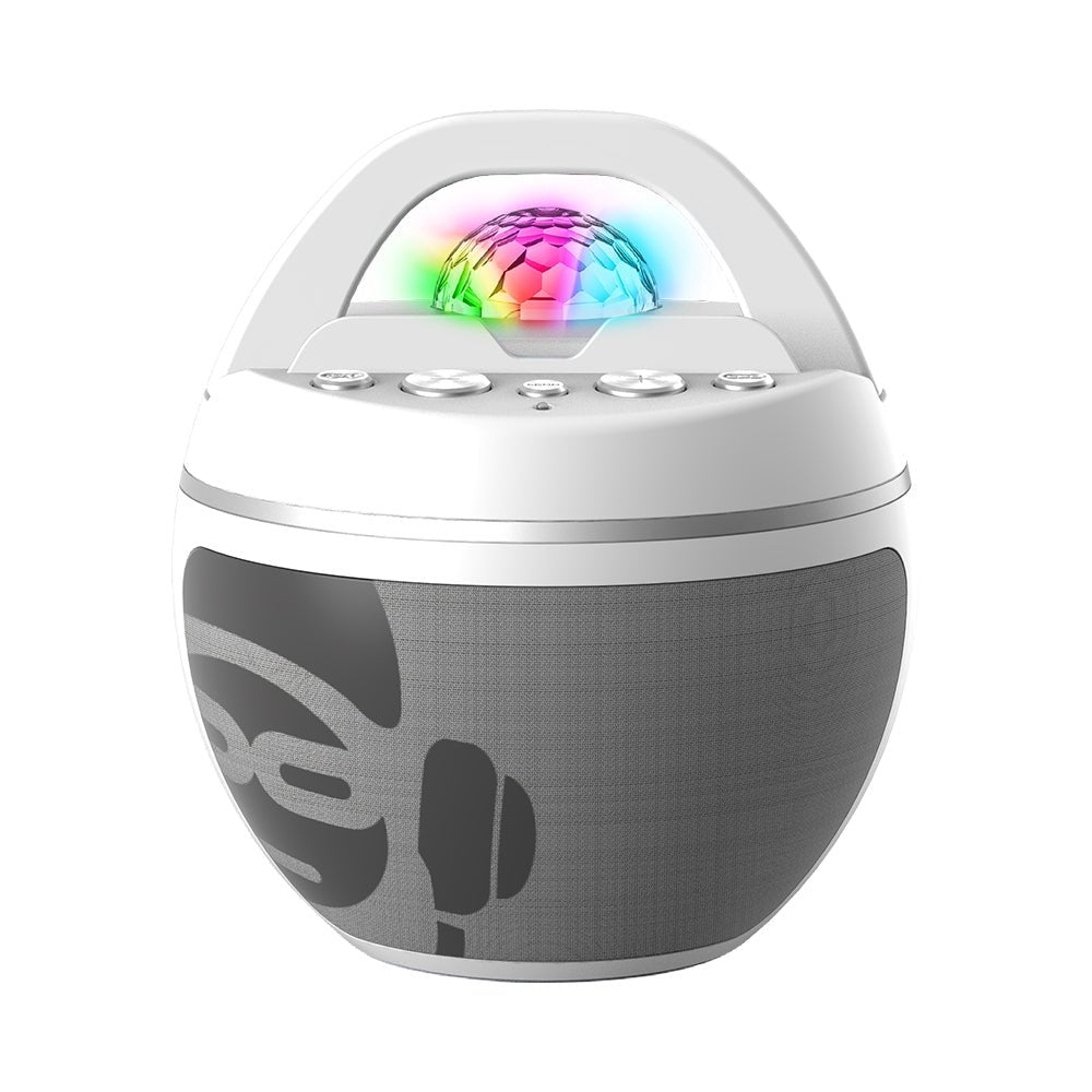 iDance White Party Ball with 2 Microphones - Mastermind Toys