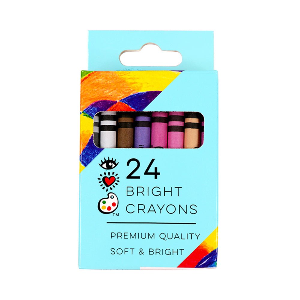 iHeartArt 24 Bright Crayons – Mastermind Toys