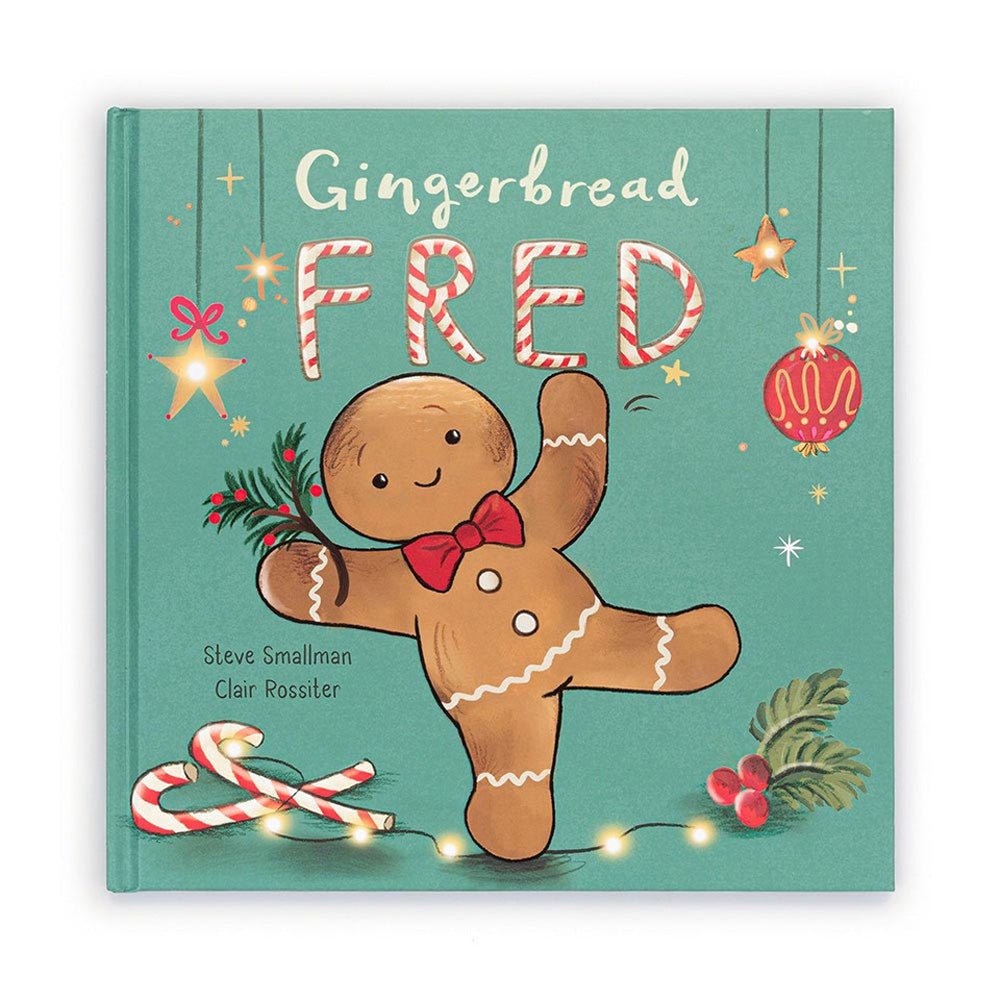 Jellycat Gingerbread Fred Book - Mastermind Toys