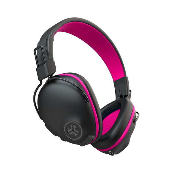 JLab JBuddies Pro Wireless Headphones - Black/Pink - Mastermind Toys