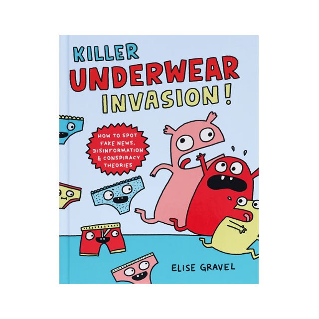 Killer Underwear Invasion Book - Mastermind Toys