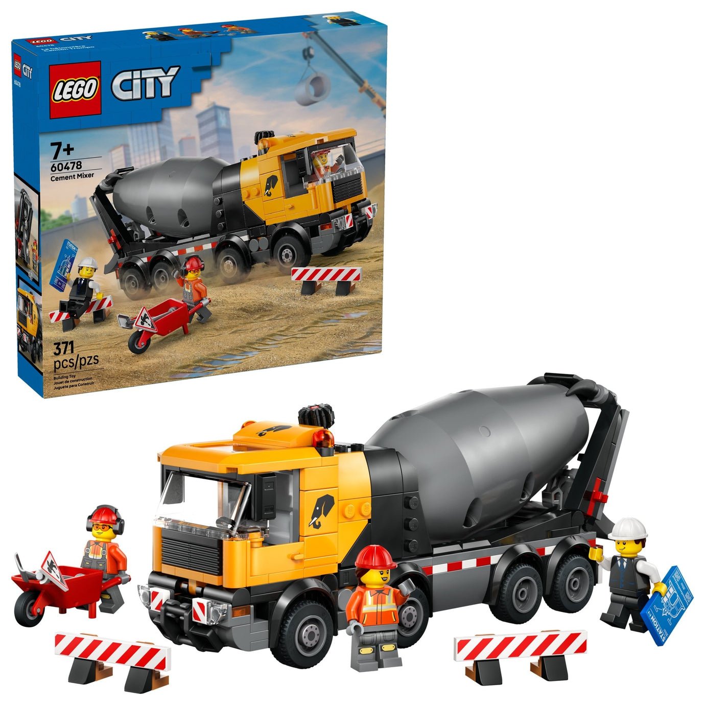 LEGO Cement Mixer 60478 – Mastermind Toys