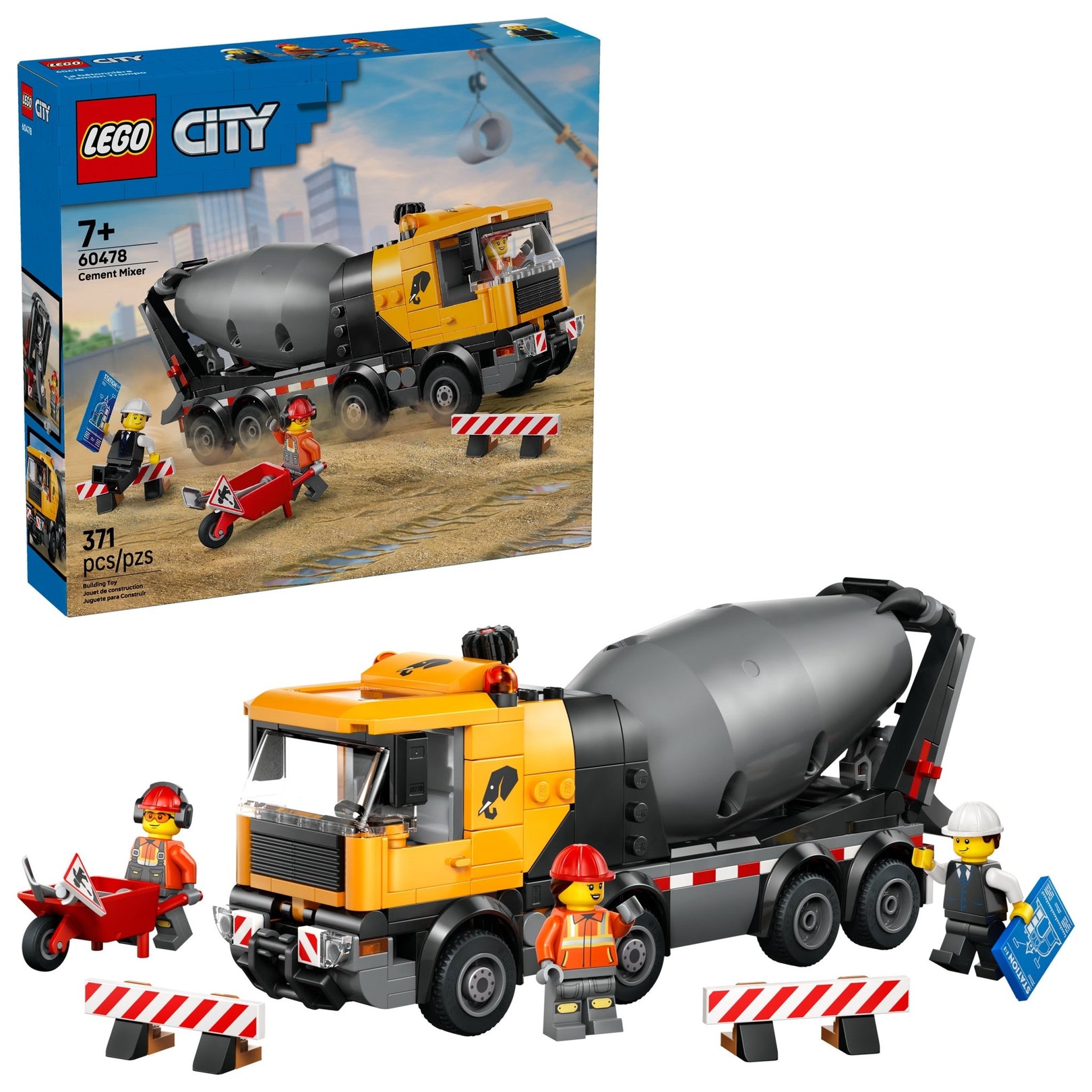 LEGO Cement Mixer 60478 – Mastermind Toys