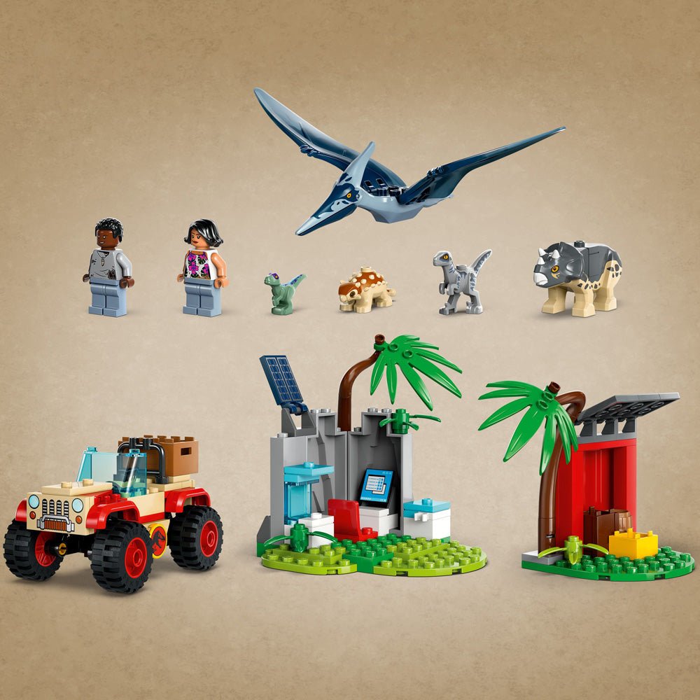 LEGO® Jurassic World Baby Dinosaur Rescue Center 76963 – Mastermind Toys