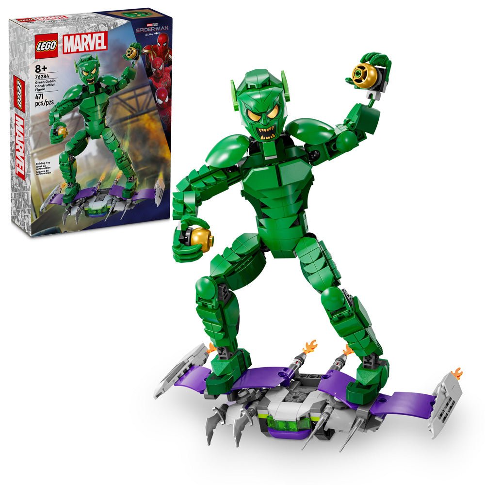 LEGO® Marvel Green Goblin Construction Figure 76284 – Mastermind Toys