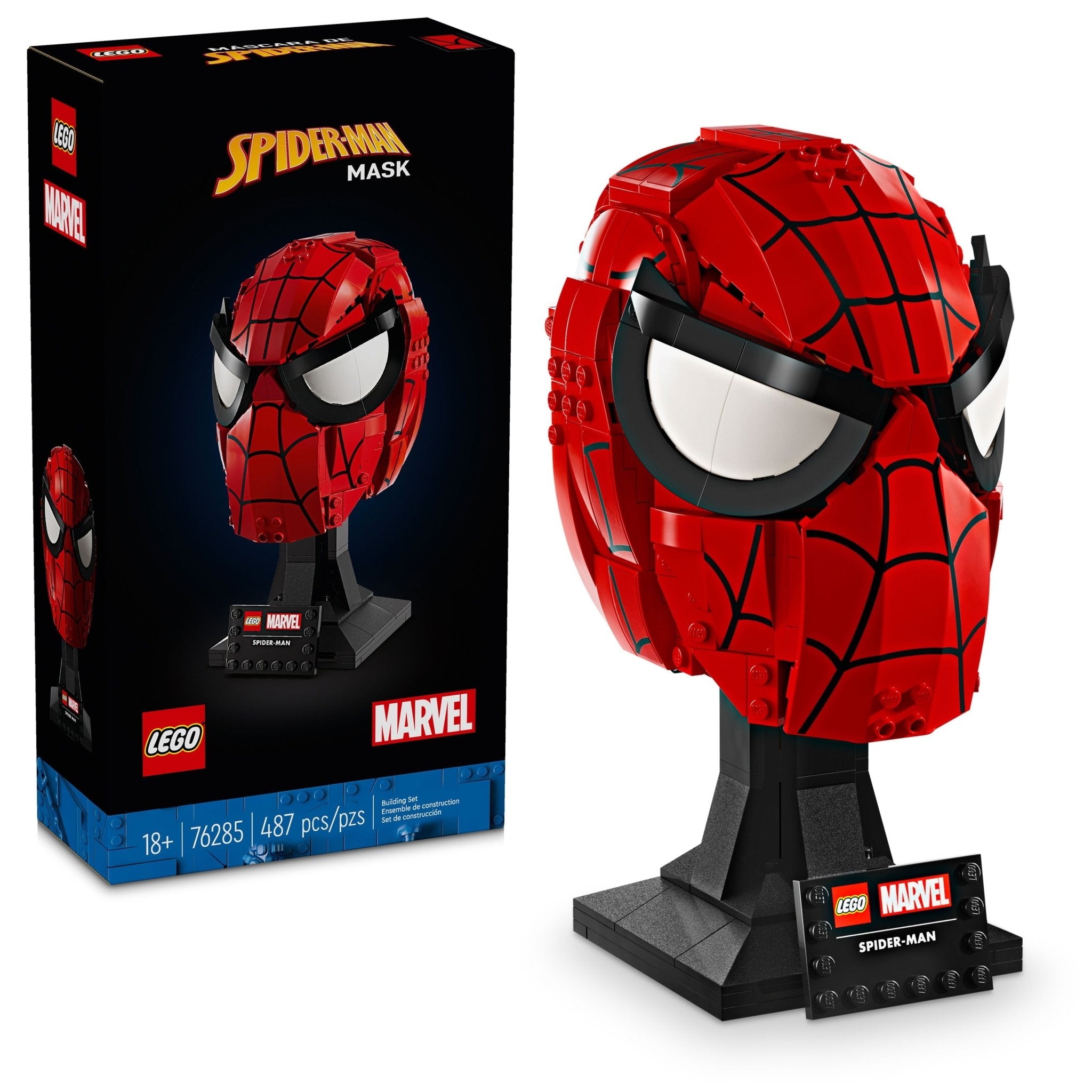 LEGO® Marvel Spider-Man’s Mask Super Hero Kit 76285 – Mastermind Toys