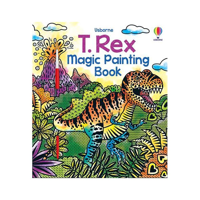 Magic Painting: T Rex Magic Painting Book - Mastermind Toys