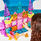 MAGNA-TILES?? Castle DLX 48-Piece Magnetic Construction Set, The ...