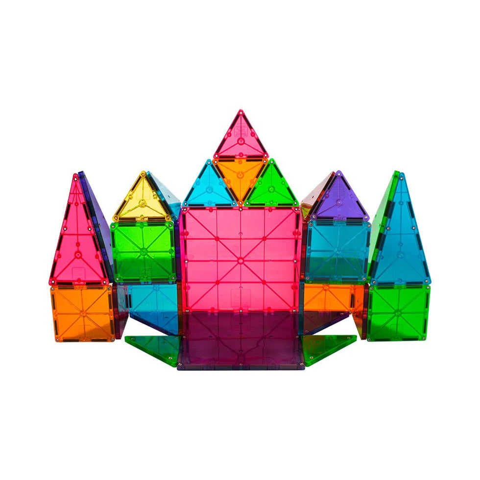 MAGNA-TILES Classic 32-Piece Magnetic Construction Set, The ORIGINAL ...