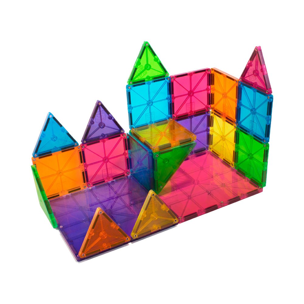 MAGNA-TILES Classic 32-Piece Magnetic Construction Set, The ORIGINAL ...