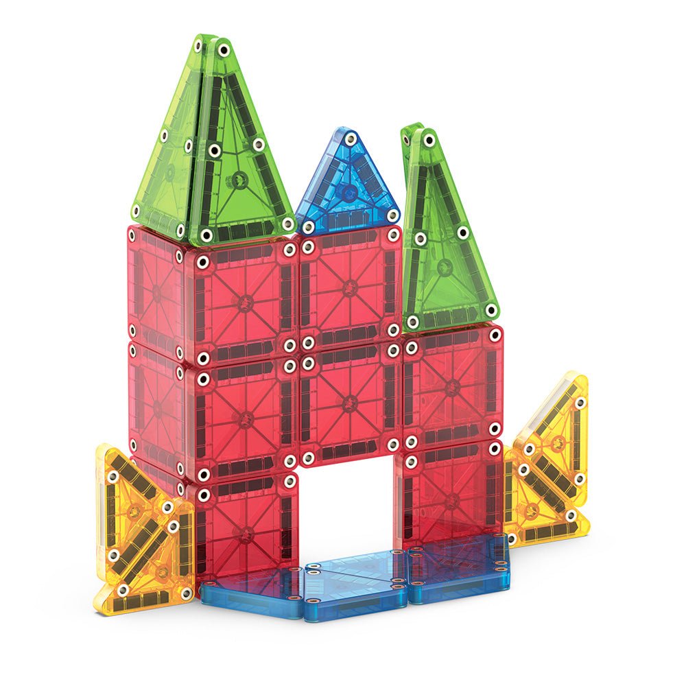 MAGNA-TILES® microMAGS Travel Set, 26-Piece Magnetic Construction Set ...