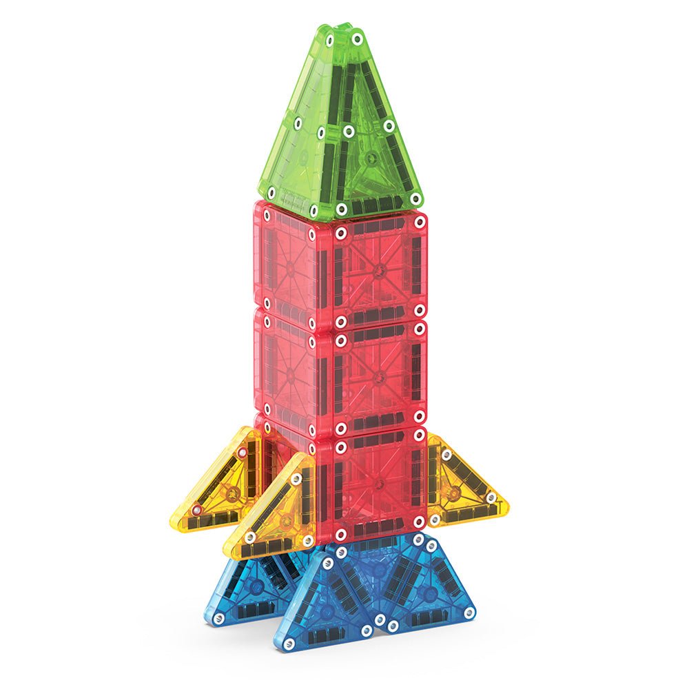 MAGNA-TILES® microMAGS Travel Set, 26-Piece Magnetic Construction Set ...