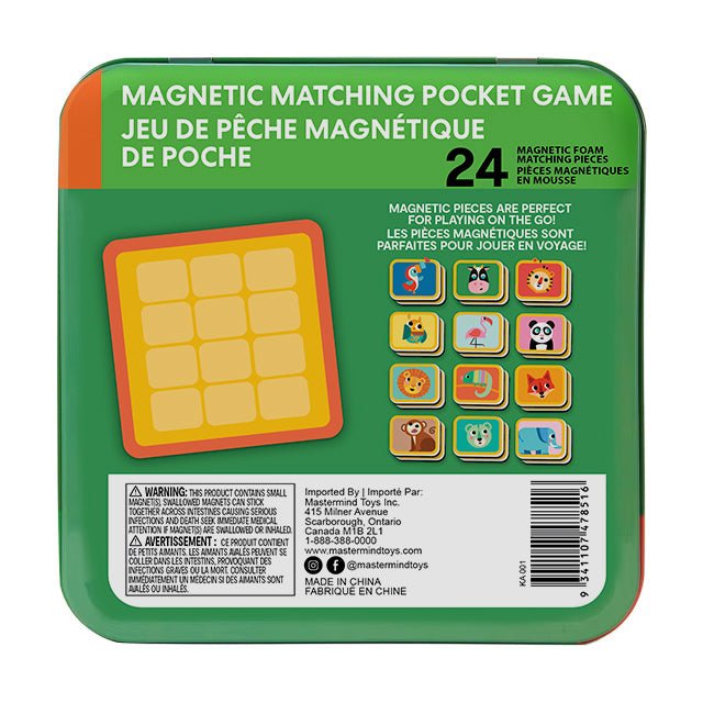 Magnetic Matching Pocket Game – Mastermind Toys