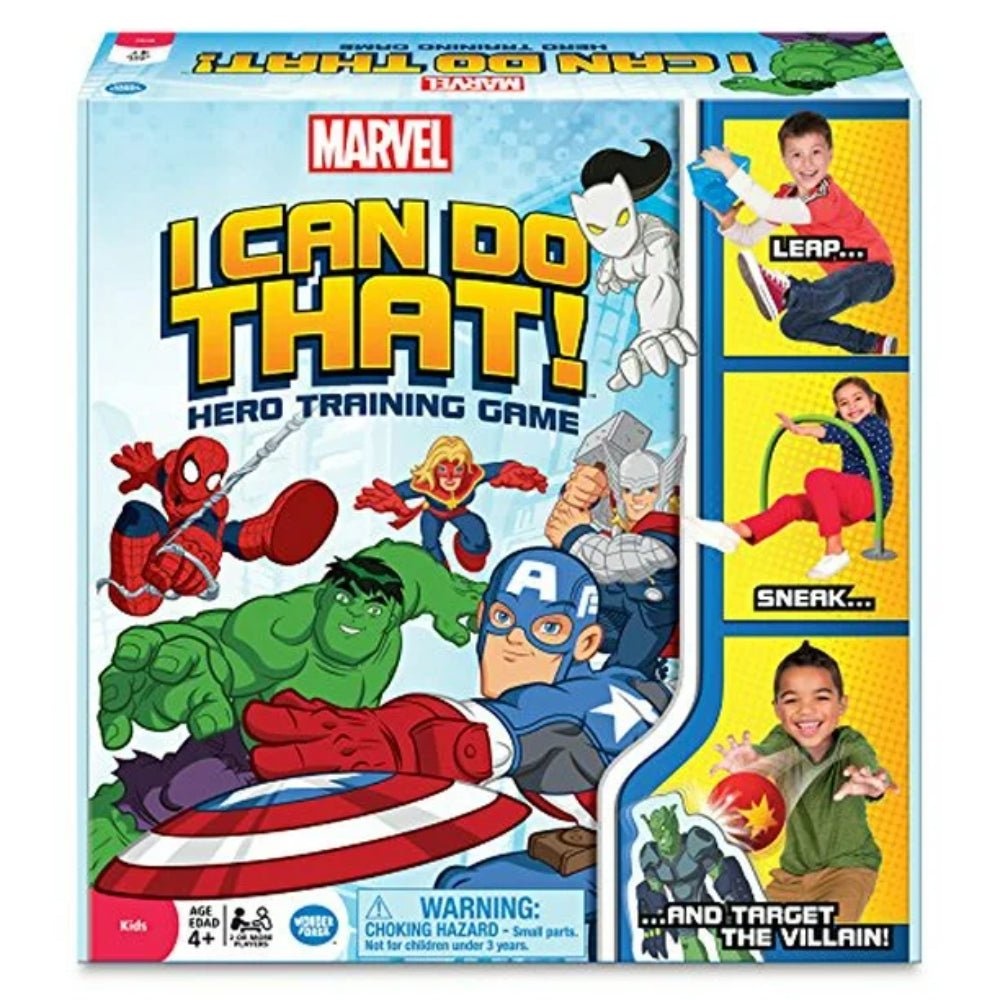 Marvel I Can Do That! Hero Training Game – Mastermind Toys