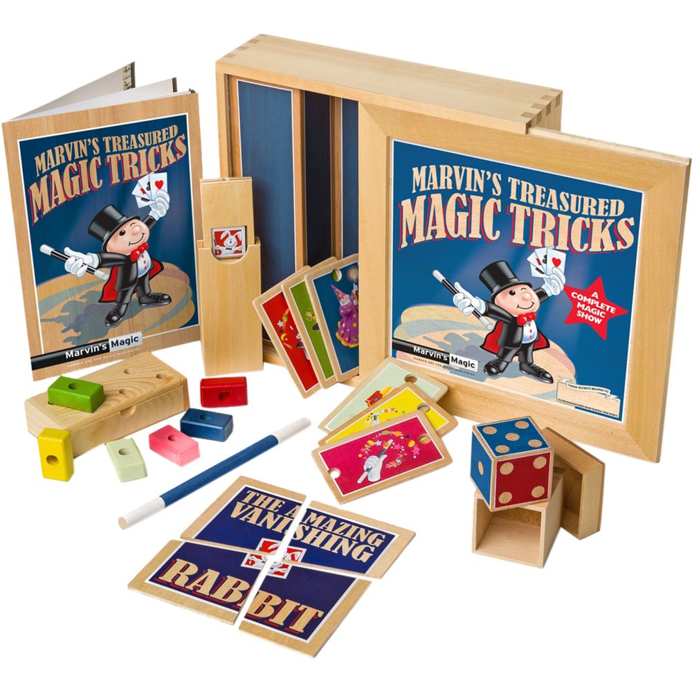 Marvin's Treasured Magic Tricks (Wooden Set) – Mastermind Toys