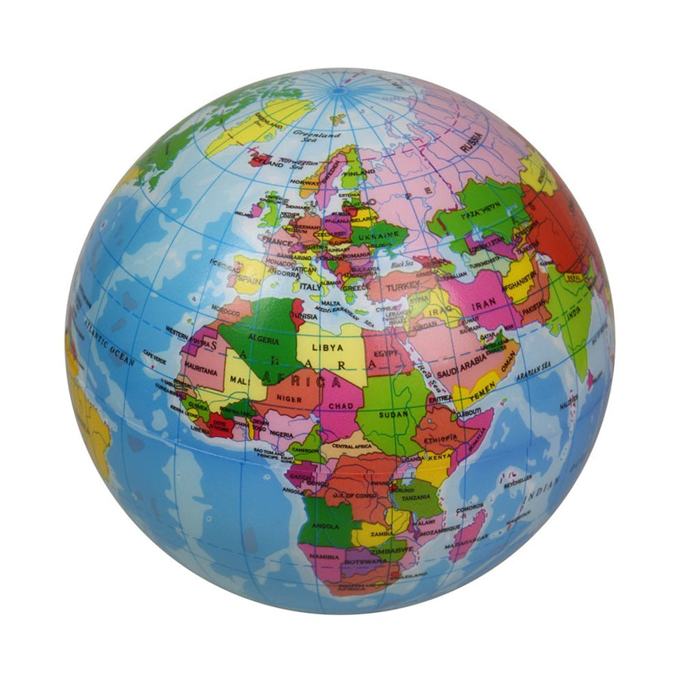 Mastermind Toys 6'' Foam Globe Ball