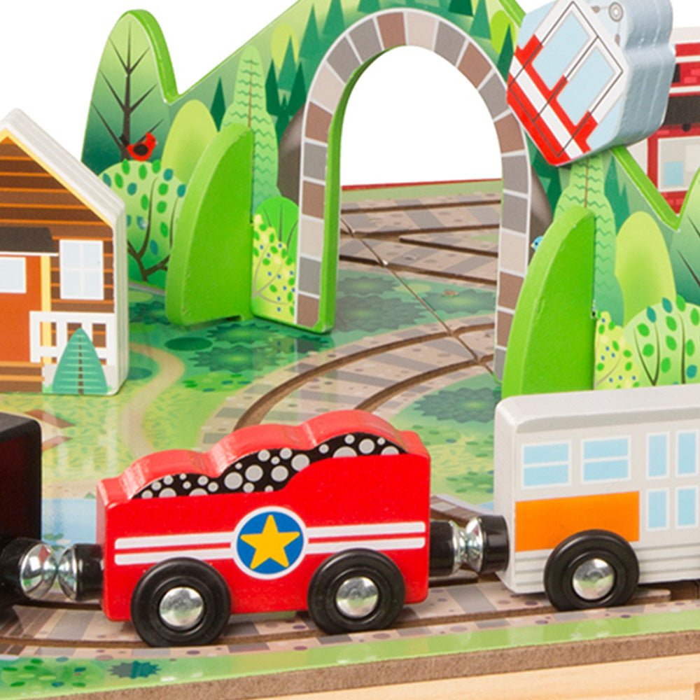Melissa & Doug Take-Along Railroad - Mastermind Toys