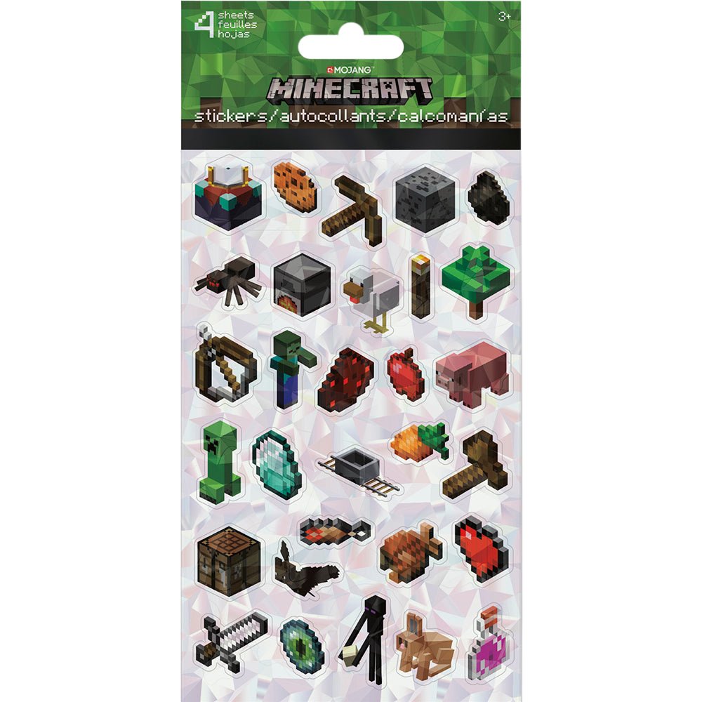 Minecraft Standard 4 Sheet - Mastermind Toys