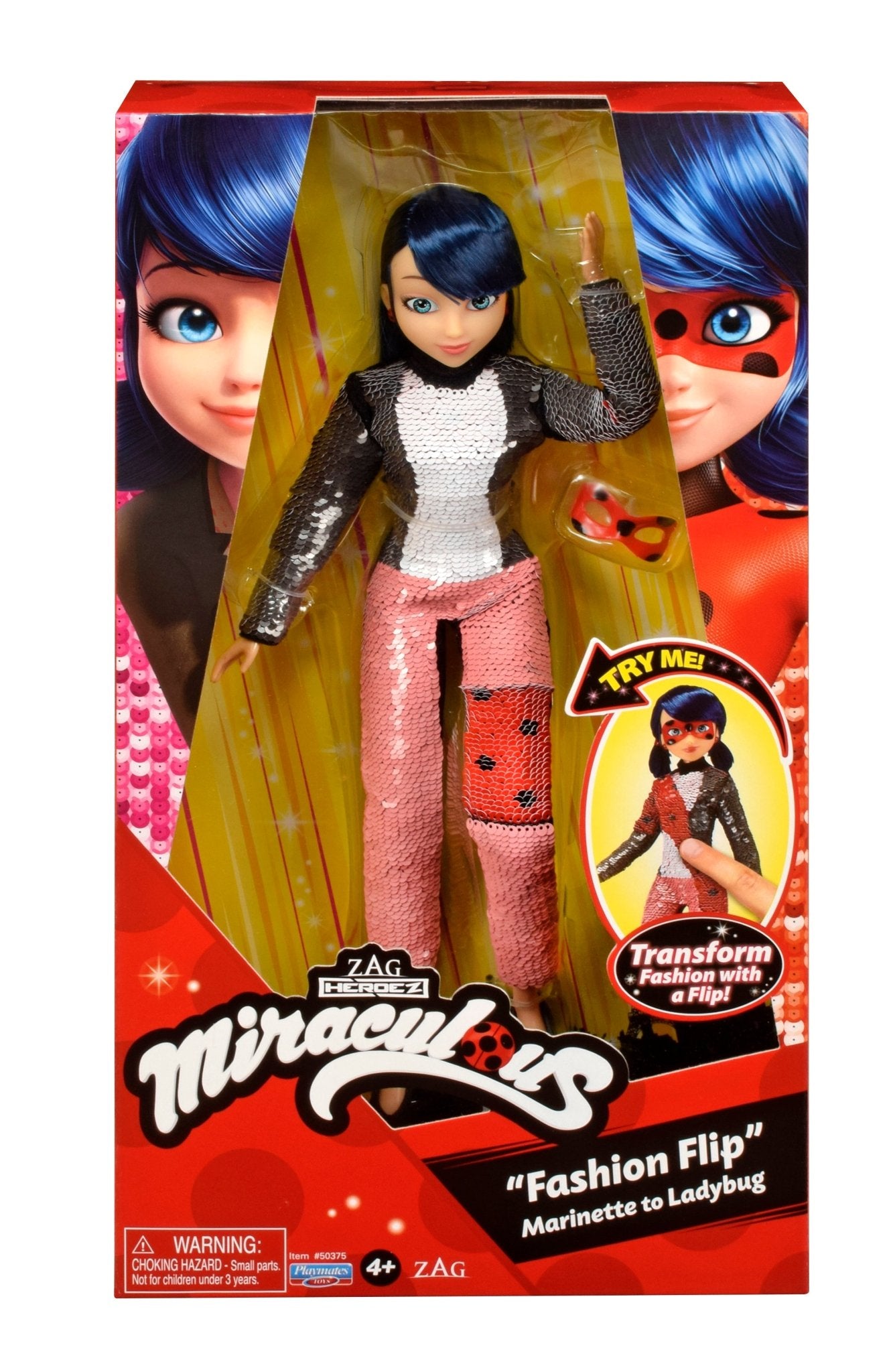 Miraculous Fashion Flip Marinette/Ladybug (Eng) – Mastermind Toys