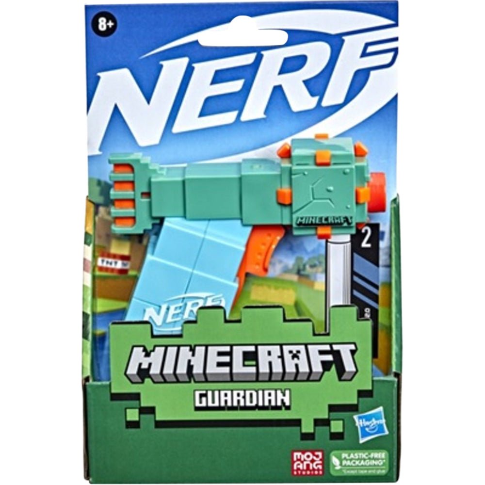 Nerf Microshots Minecraft Guarduan Mini Blaster – Mastermind Toys