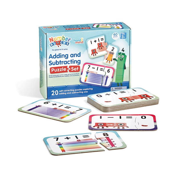 Numberblocks Adding and Subtracting Puzzle Set – Mastermind Toys