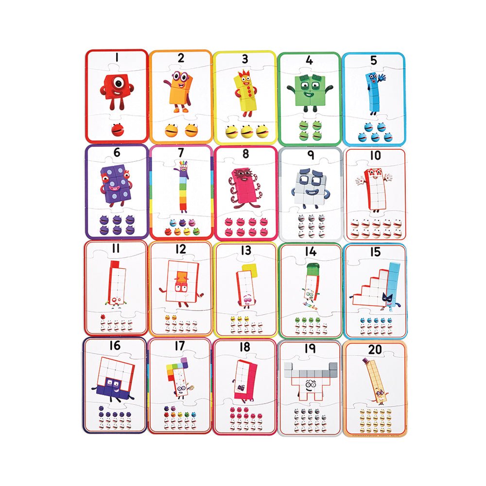 Numberblocks Counting Puzzle Set - Mastermind Toys