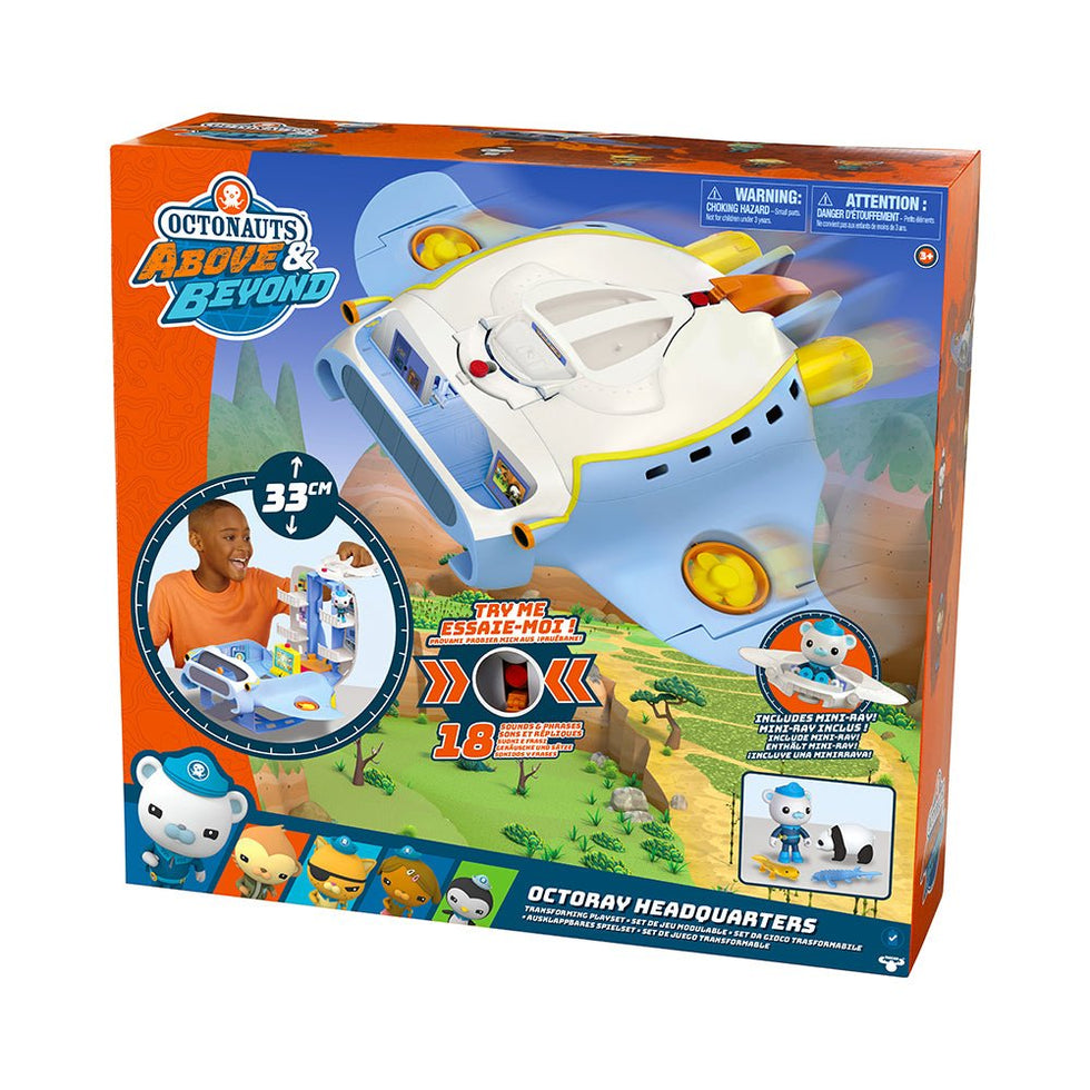 Octonauts S1 Octoray Transforming Playset – Mastermind Toys