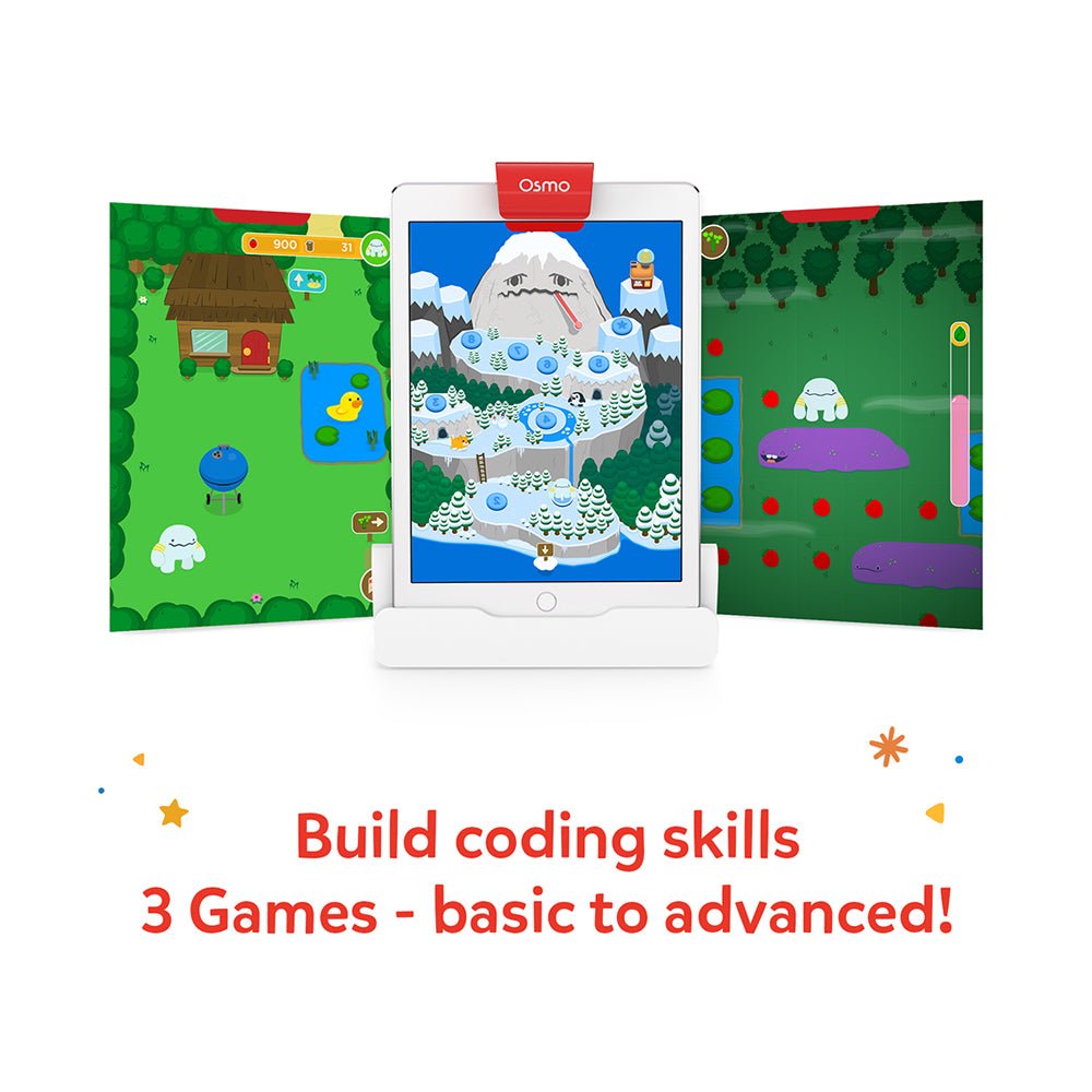 Osmo Coding Starter Kit for iPad Coding Puzzles, STEM Toy (Base Includ ...