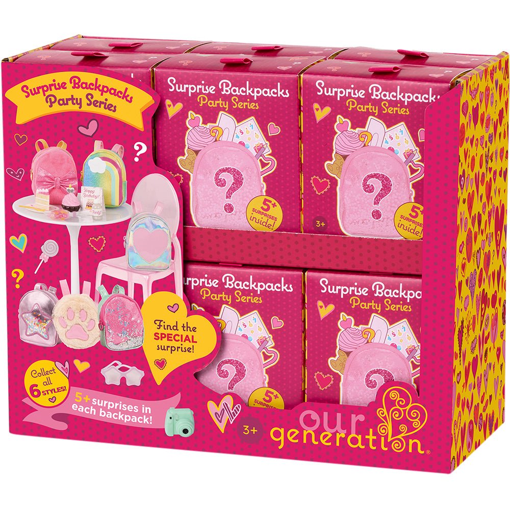 Our Generation Surprise Backpacks - Mastermind Toys