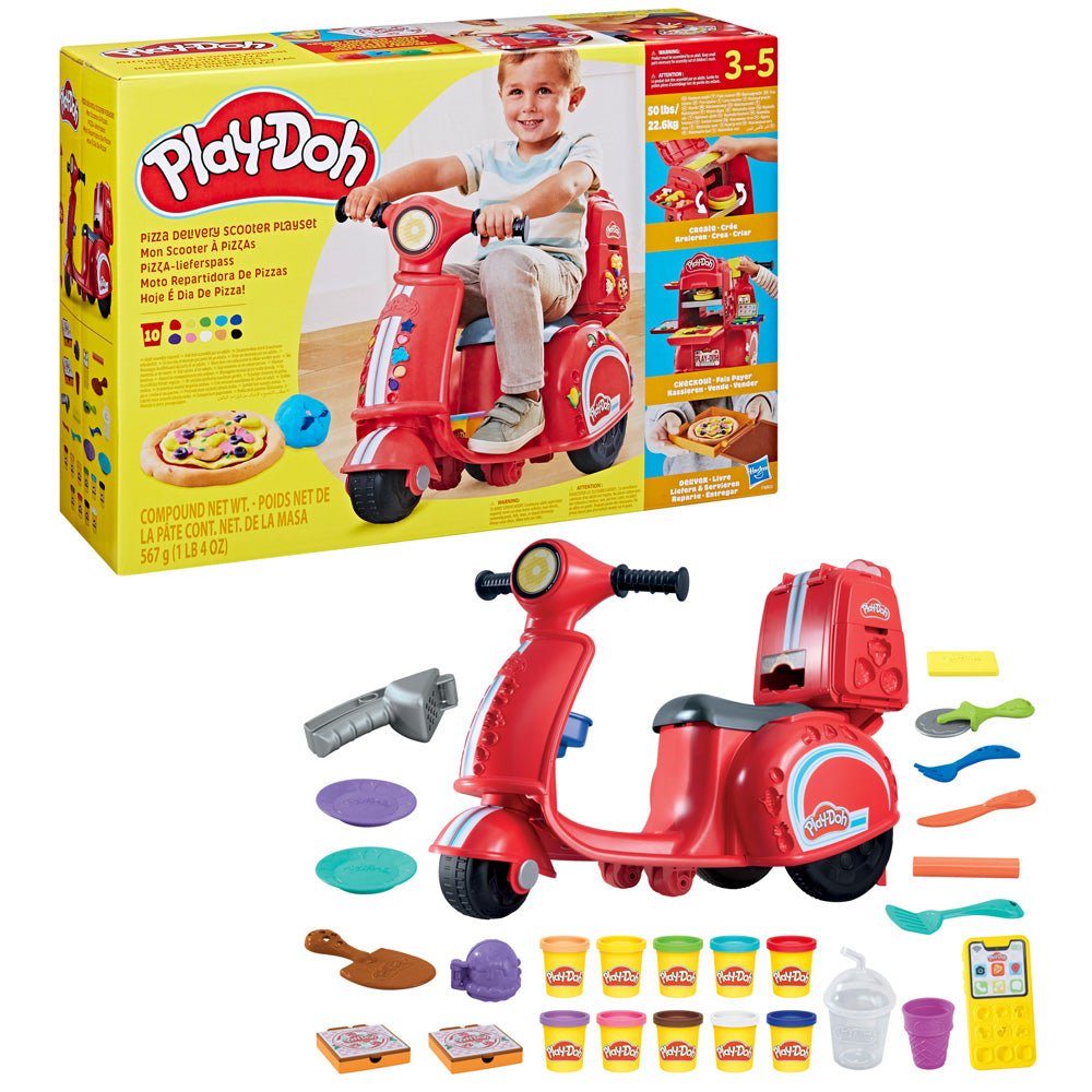 Play-Doh Pizza Delivery Scooter Playset - Mastermind Toys