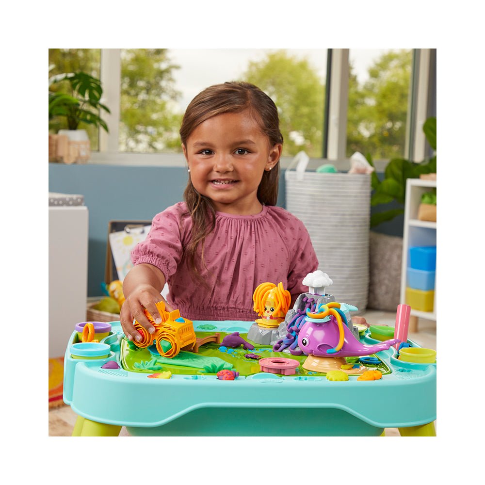 Play-Doh All-in-One Creativity Starter Station Activity Table ...