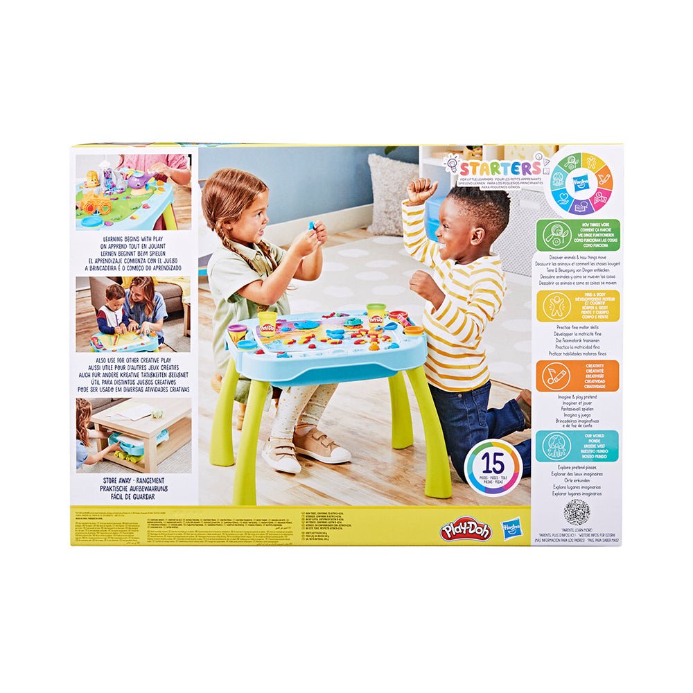 Play-Doh All-in-One Creativity Starter Station Activity Table ...