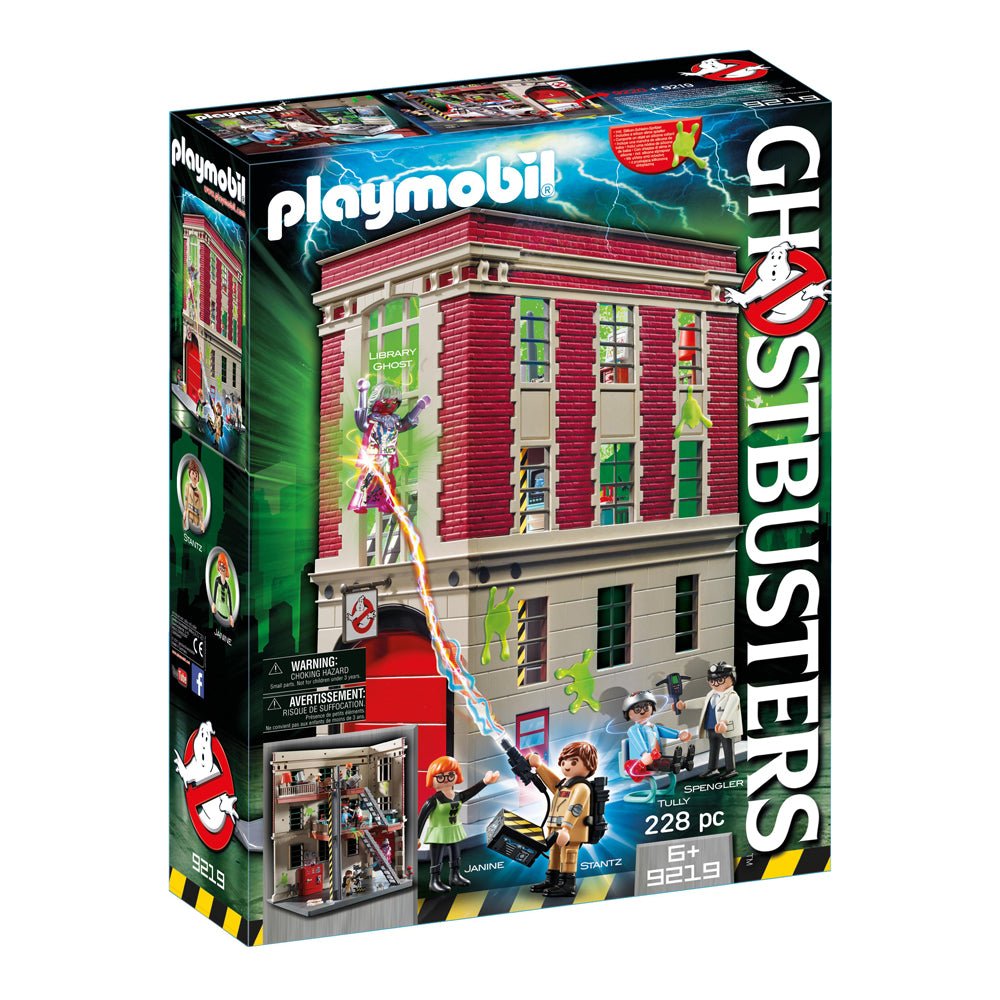 Playmobil Ghostbusters Firehouse - Mastermind Toys