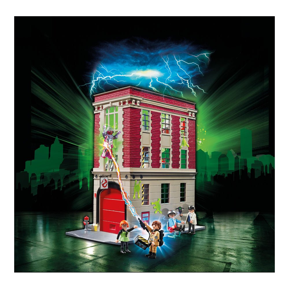 Playmobil Ghostbusters Firehouse - Mastermind Toys