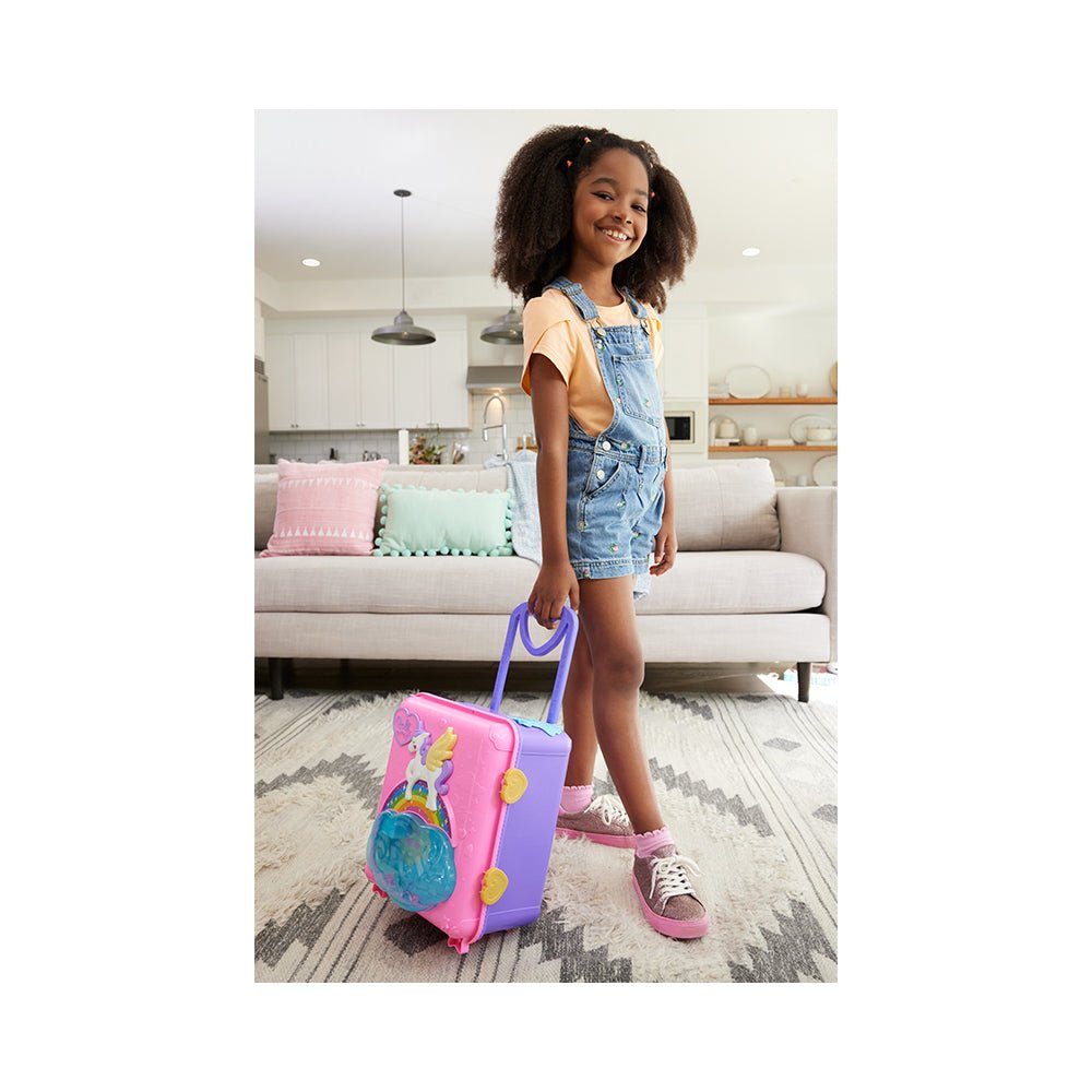 Polly Pocket Dolls Pollyville Resort Roll Away Playset - Mastermind Toys