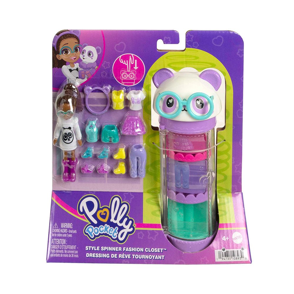Polly Pocket Style Spinner Fashion Closet Assortment – Mastermind Toys