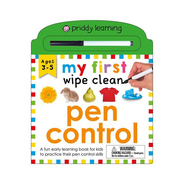 Priddy Learning: My First Wipe Clean: Pen Control - Mastermind Toys
