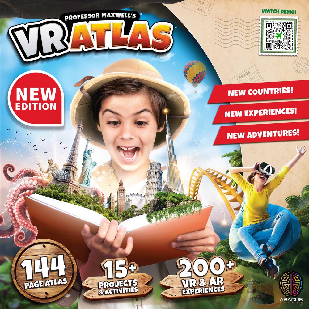 Professor Maxwell's VR Atlas – Mastermind Toys