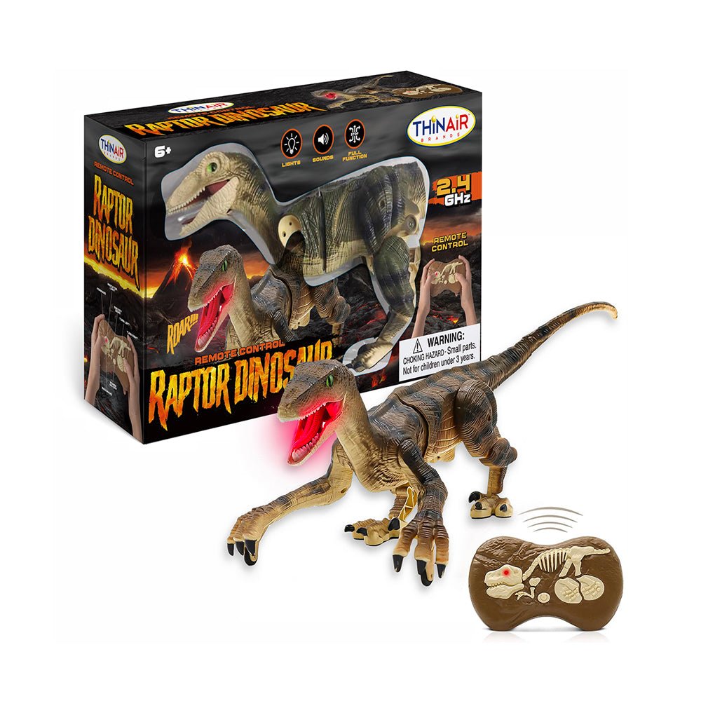 Remote Control Dinosaur Raptor - Mastermind Toys