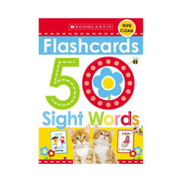 Scholastic Early Learners: Flashcards - 50 Sight Words - Mastermind Toys